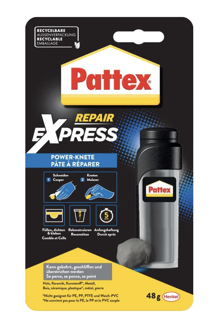 Pattex Repair Express Metal 48g - Distrimo